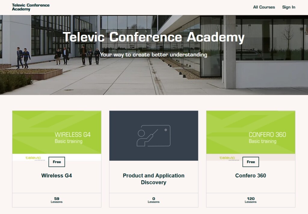Training | Televic Conference Knowledge Base